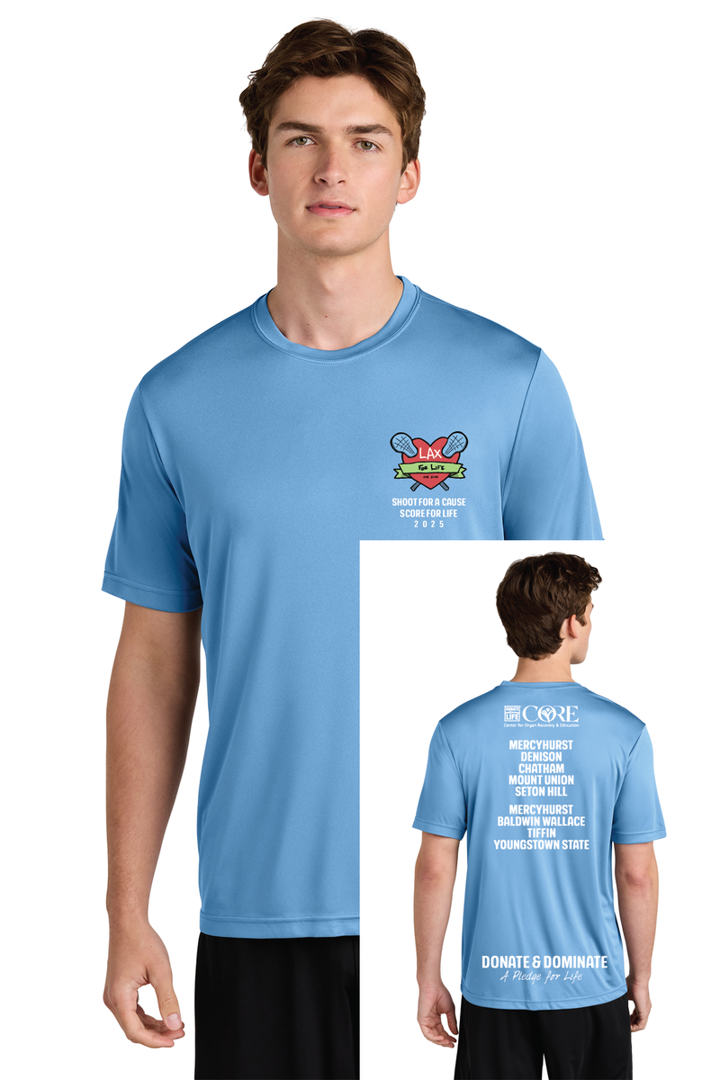 Lax For Life Sponsor Tee – Crossbar Athletics